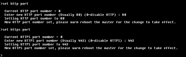 Enable Server Ports via Telnet or SSH on NX Controllers Enable Server Ports via Telnet or SSH on NX Controllers